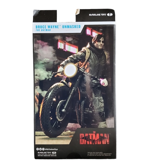 Macfarlane | Toys | Dc Multiverse The Batman Movie Bruce Wayne Unmasked ...